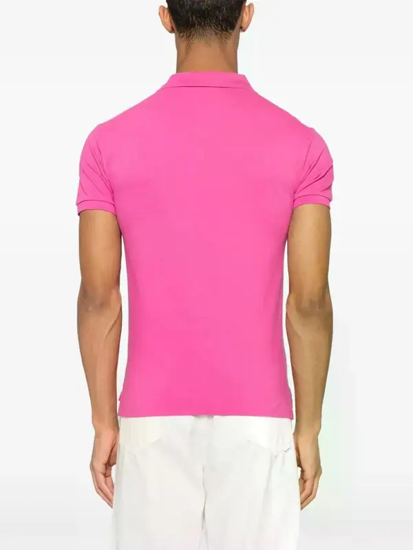 Polo Ralph Lauren Polo Pony-embroidered Polo Shirt - Pink