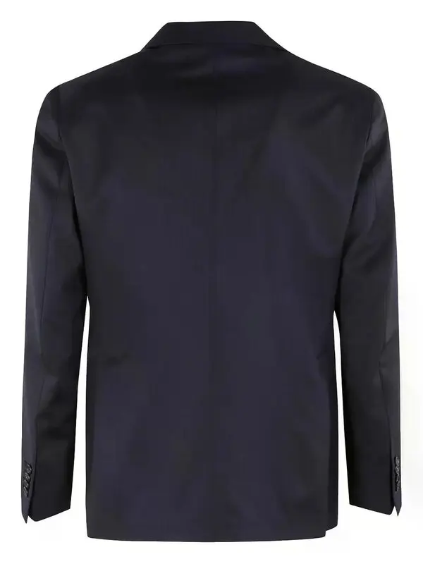 Tagliatore Single Breasted Wool Suit - Black
