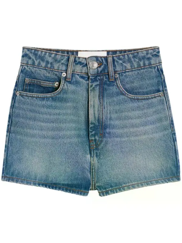 Ami Denim Mini Shorts