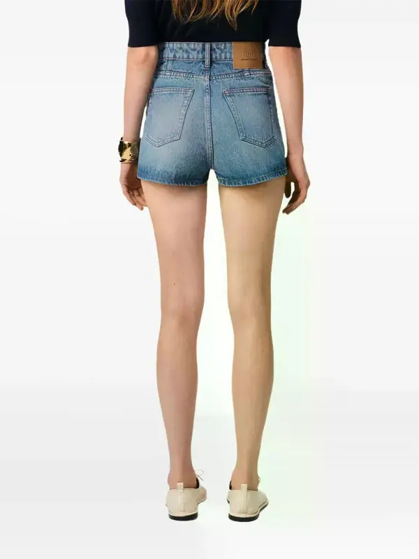 Ami Denim Mini Shorts