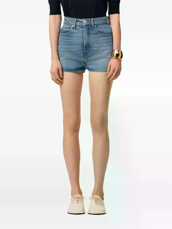 Ami Denim Mini Shorts