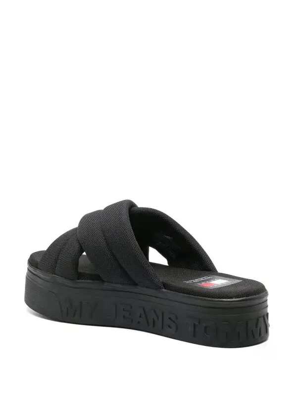 Tommy Hilfiger Logo-embossed Platform Sandals