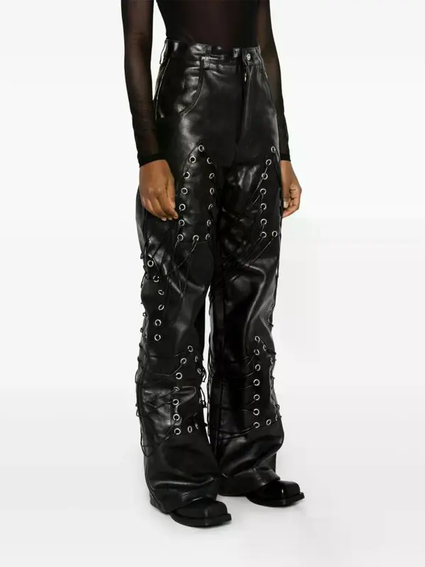 WHO DECIDES WAR Grommet Trousers