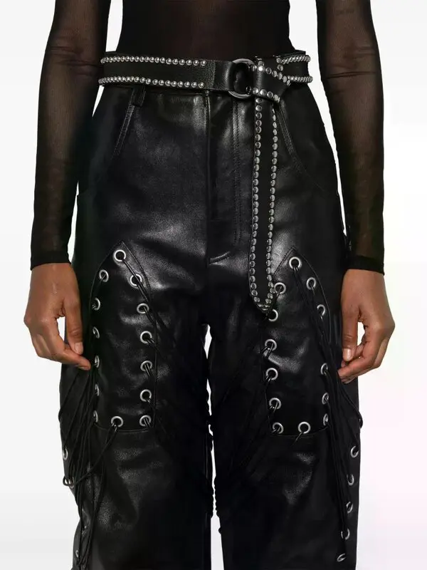 WHO DECIDES WAR Grommet Trousers