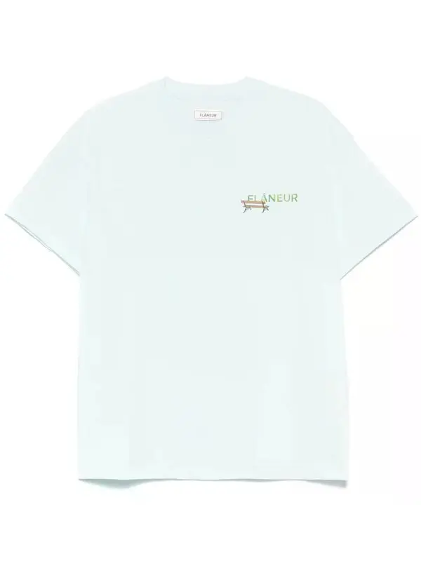 FLANEUR Lanterns Of Love T-shirt - Blue
