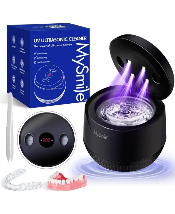 MYSMILE Ultrasonic Retainer Cleaner - No Color
