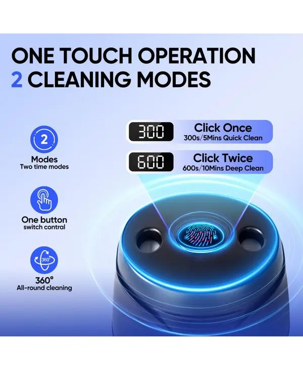 MYSMILE Ultrasonic Retainer Cleaner