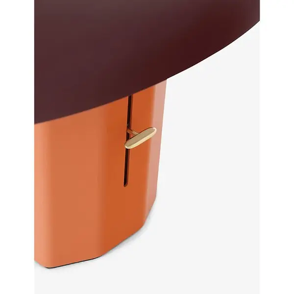 &TRADITION Montera Aluminium And Brass Table Lamp - Amber And Ruby