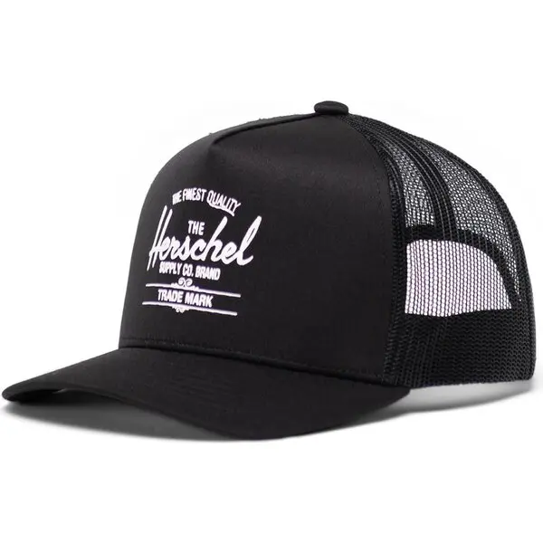 Herschel Supply Co. Whaler 6-panel Baseball Cap - Black