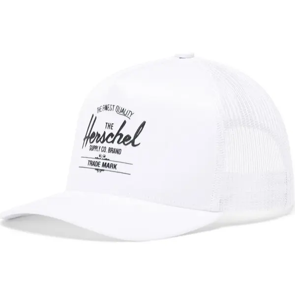 Herschel Supply Co. Whaler 6-panel Baseball Cap - White