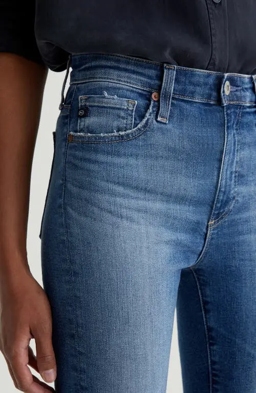 Ag Farrah Distressed Bootcut Jeans