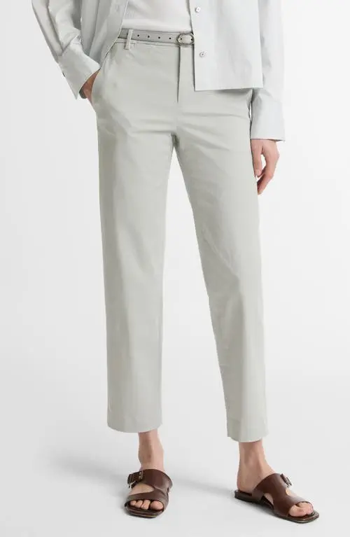 Vince Avery Mid Rise Chino Pants - Pale Tide
