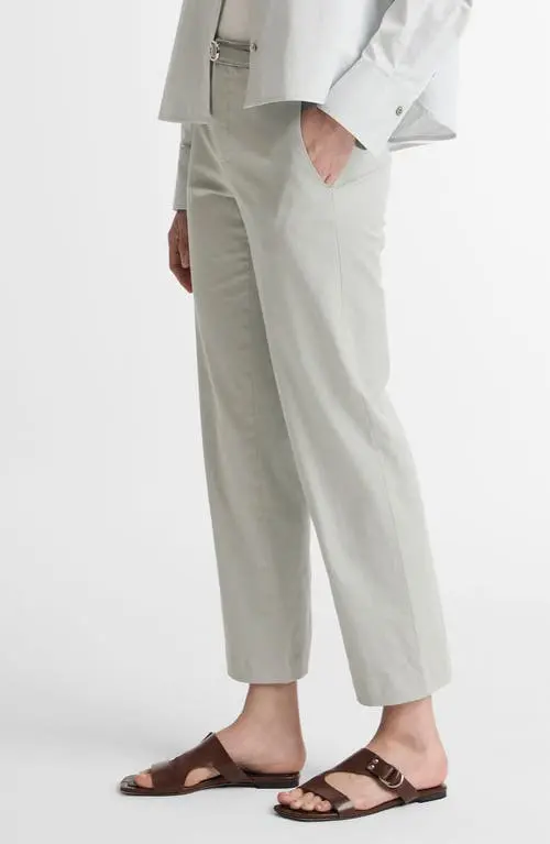 Vince Avery Mid Rise Chino Pants - Pale Tide