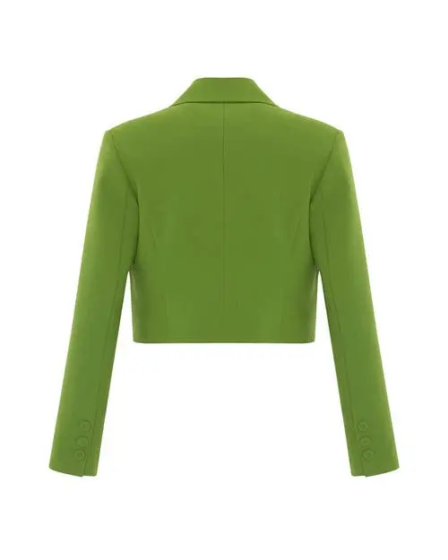 THEO THE LABEL Harmonia Cropped Jacket