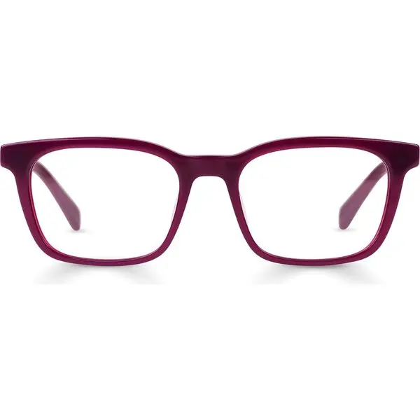 Eyebobs Brain Break Square Reading Glasses - Purple Raisin