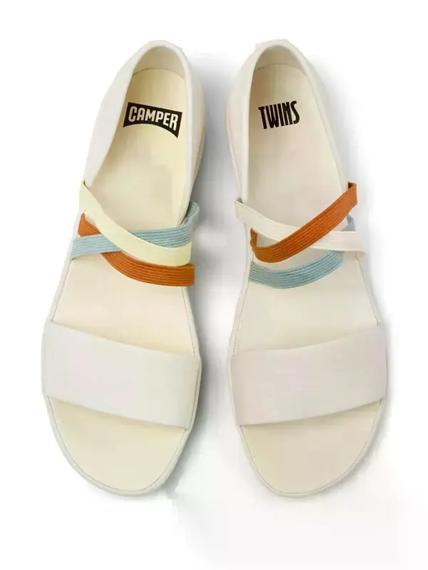 Camper X Twins Right Nina Sandals - Neutrals