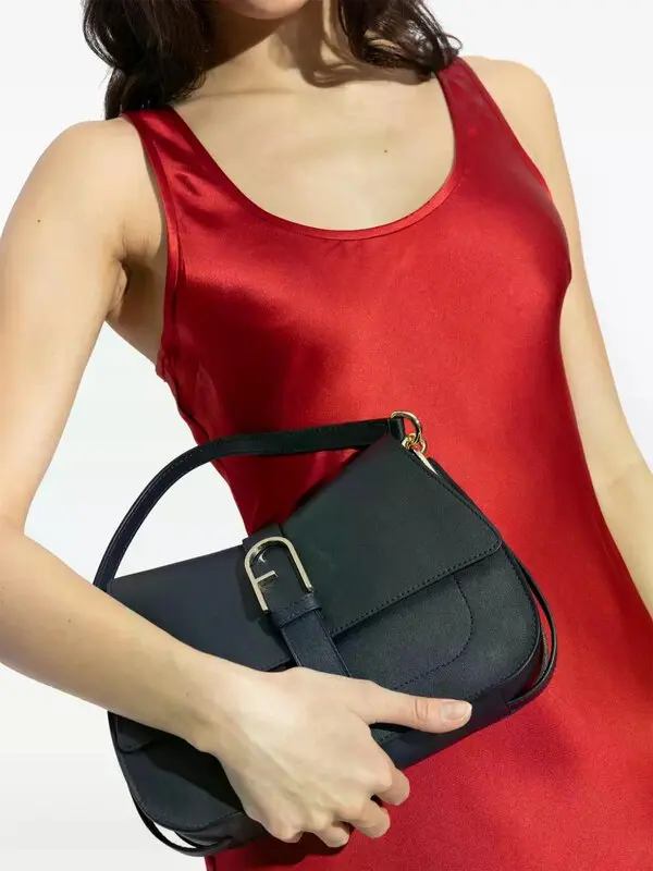 Furla Leather Tote - Blue
