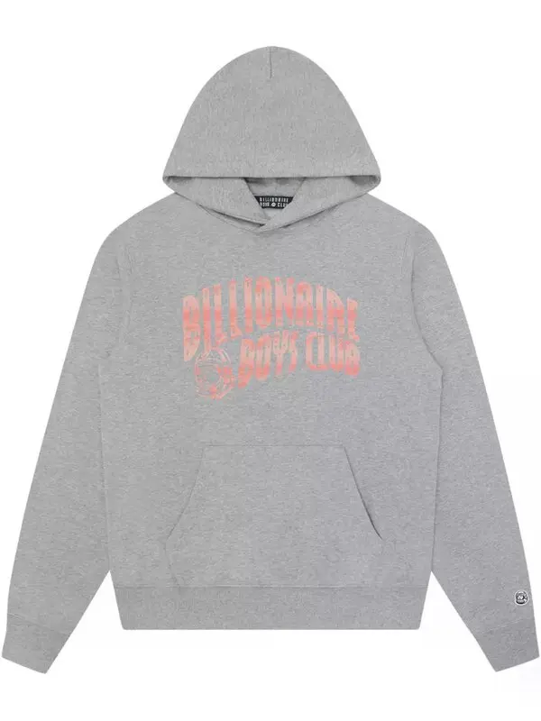 BILLIONAIRE BOYS CLUB Classic Curve Logo Hoodie - Grey