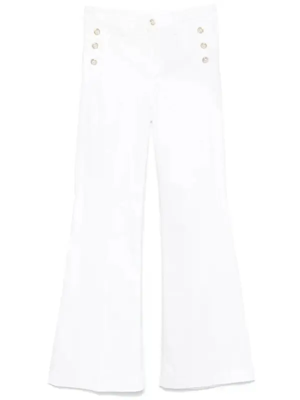 Liu Jo Flared Jeans - White