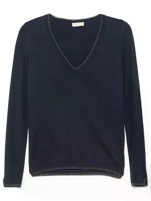 Liu Jo Lurex-detail Top