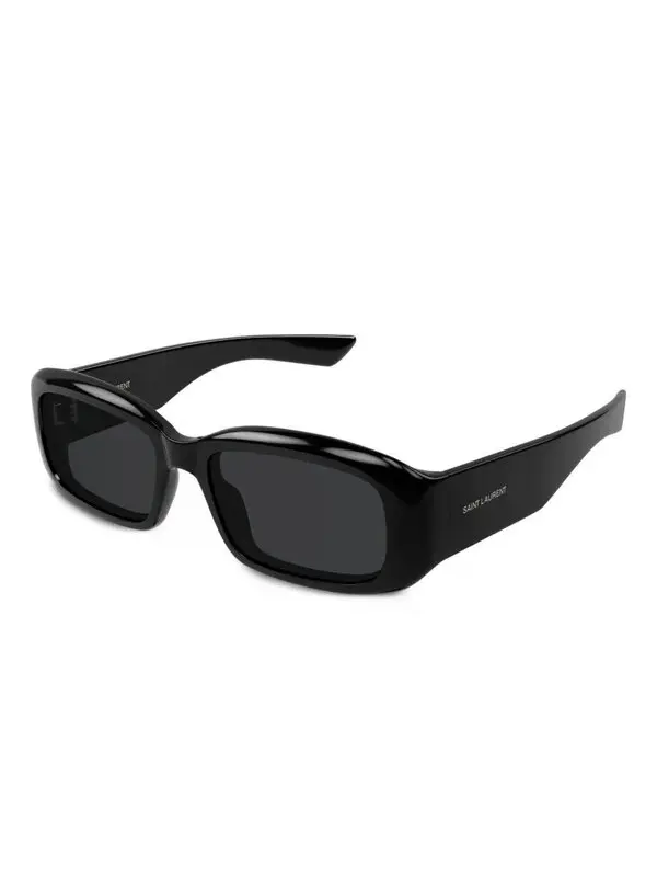 Saint Laurent Rectangle-frame Sunglasses - Black