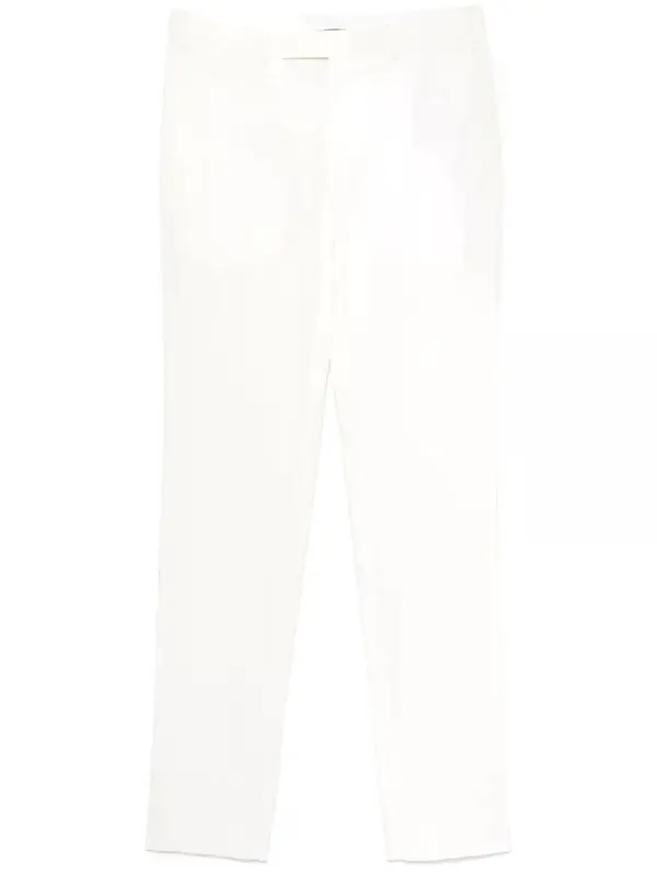 Zegna Pleated Trousers - White