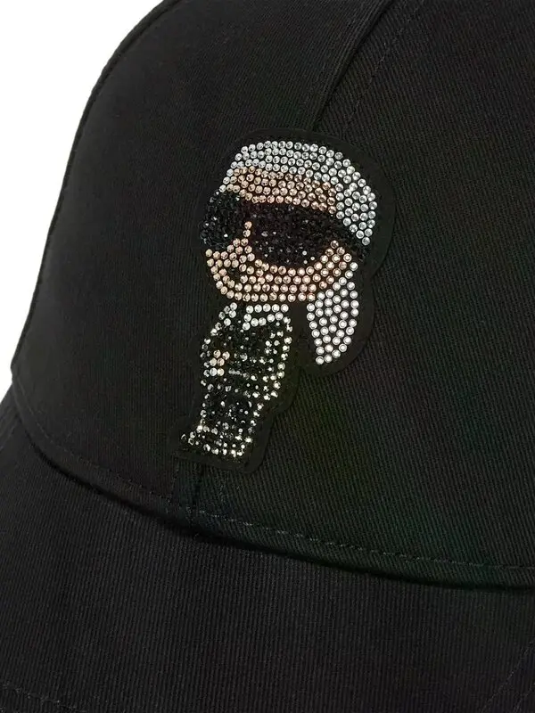 Karl Lagerfeld Ikon Rhinestone Cap