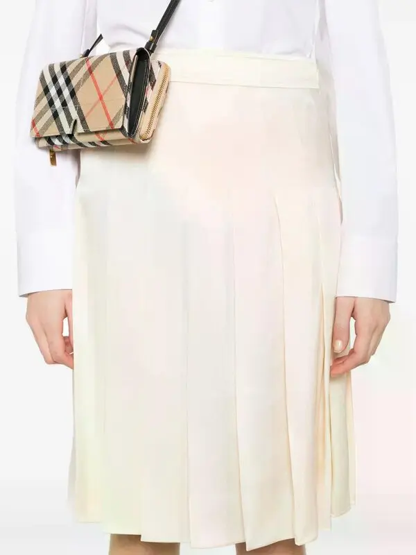 Burberry Pleated Skirt
