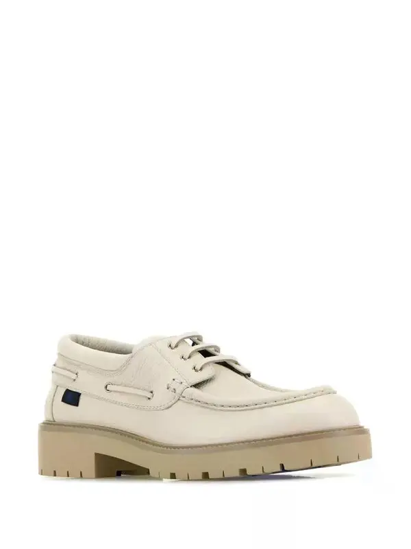 Burberry Raft Boat Shoes - Neutrals