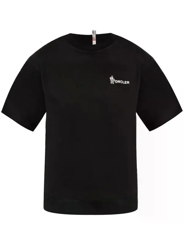 Moncler Logo-print T-shirt - Black