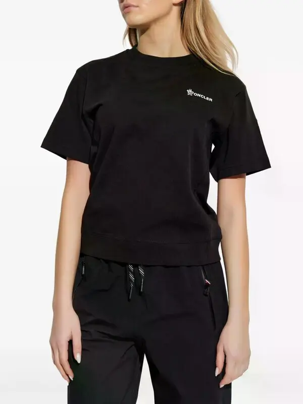 Moncler Logo-print T-shirt - Black