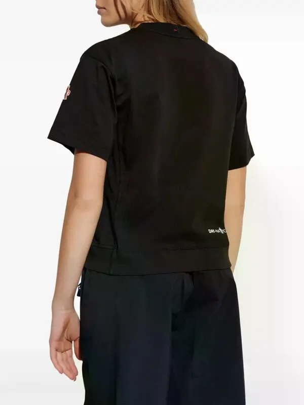 Moncler Logo-print T-shirt - Black