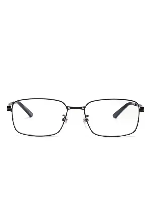 CARTIER Rectangle-frame Glasses - Black