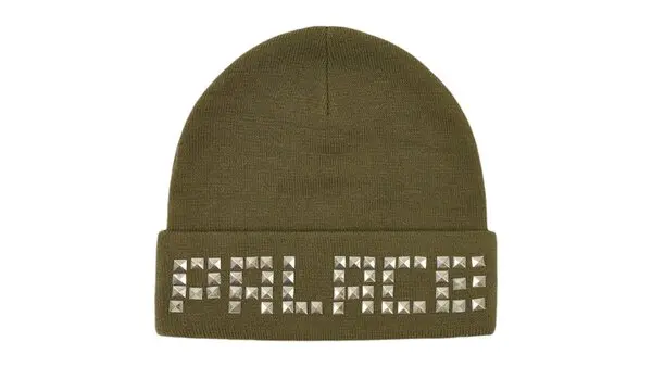 PALACE Emotional Studded Beanie - The Deep Green
