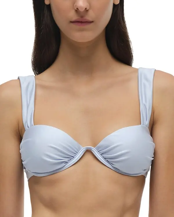 Simkhai Anniston Bikini Top - Periwinkle Sky