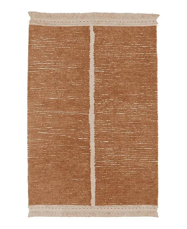 LORENA CANALS Reversible Reversible Washable Duetto Area Rug, 5'7 X 7'10 - Toffe