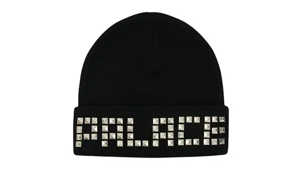 PALACE Studded Beanie - Black
