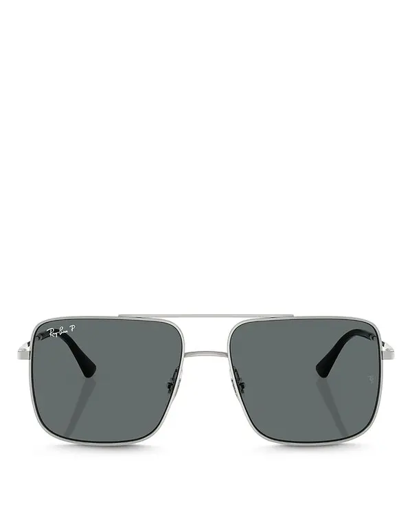 Ray-ban Square Sunglasses - Silver