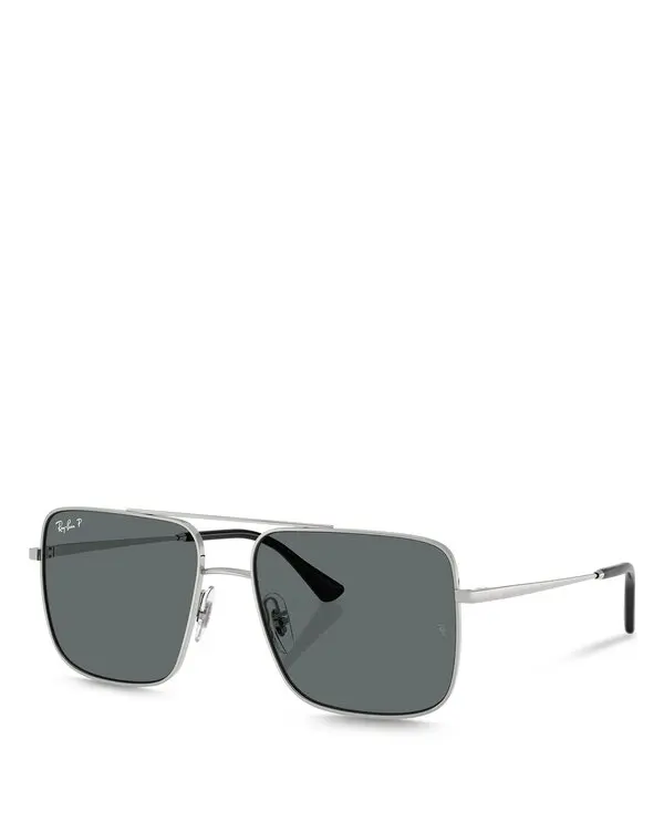 Ray-ban Square Sunglasses - Silver