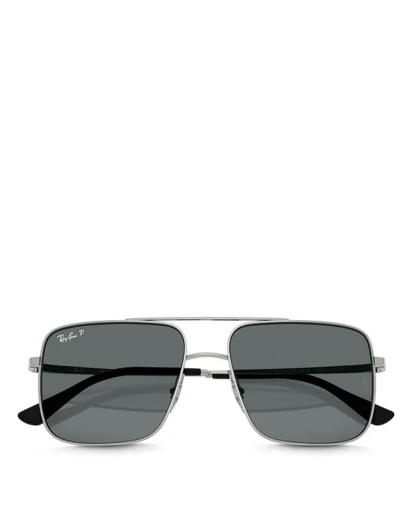 Ray-ban Square Sunglasses - Silver