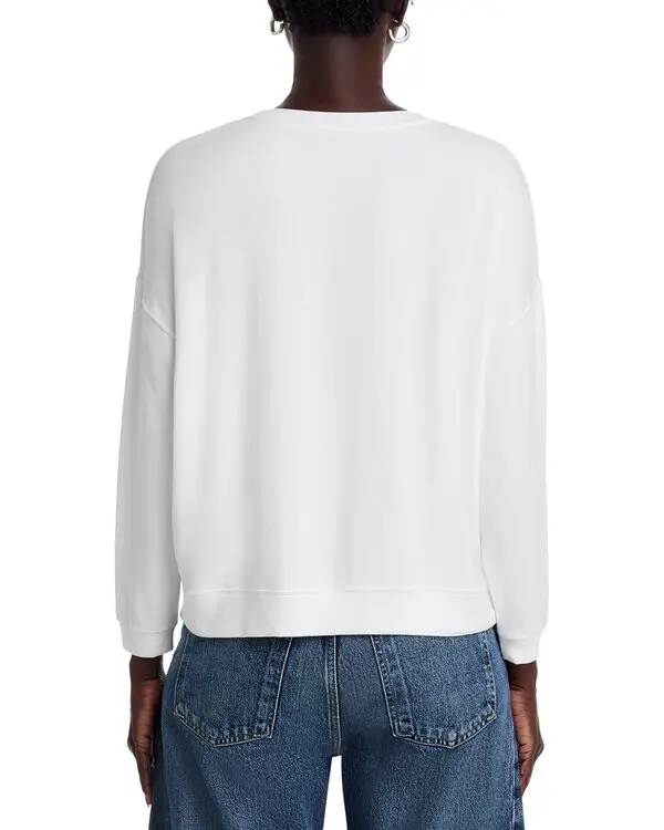 Majestic Filatures French Terry Pullover Sweatshirt