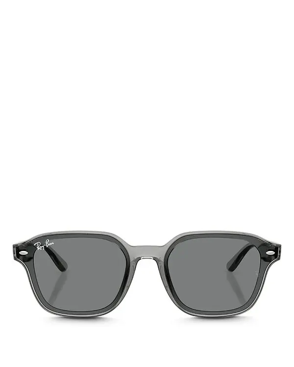 Ray-ban 65mm Square Sunglasses - Transparent