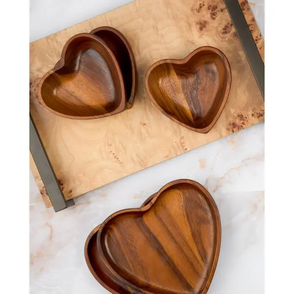 NAMBE Eat Your Heart Out Small Bowls, Set Of 3