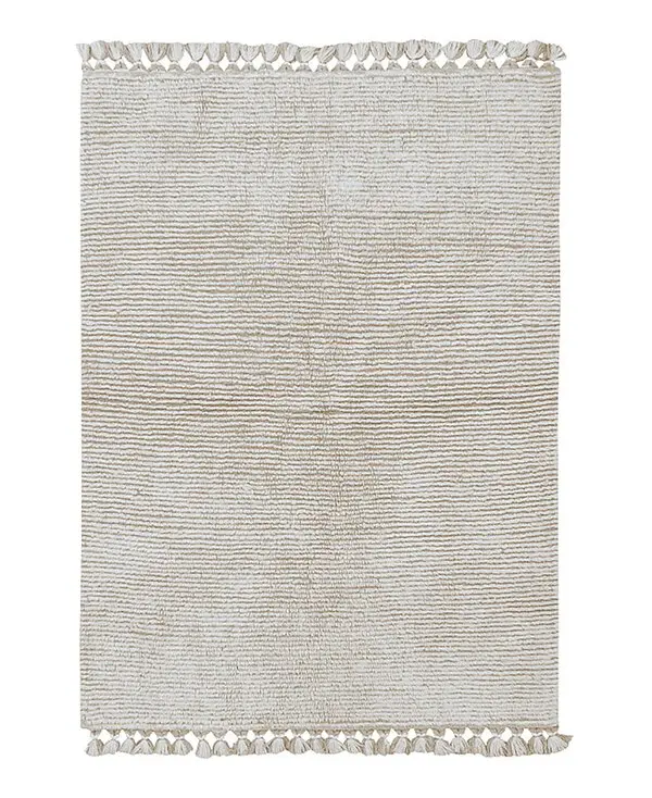 LORENA CANALS Pink Nose Sheep Woolable Koa Area Rug, 4' X 5'7 - Natural/ivory