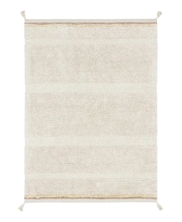 LORENA CANALS Fantasy Garden Washable Bloom Area Rug, 6'7 X 9'10 - Natural/ R