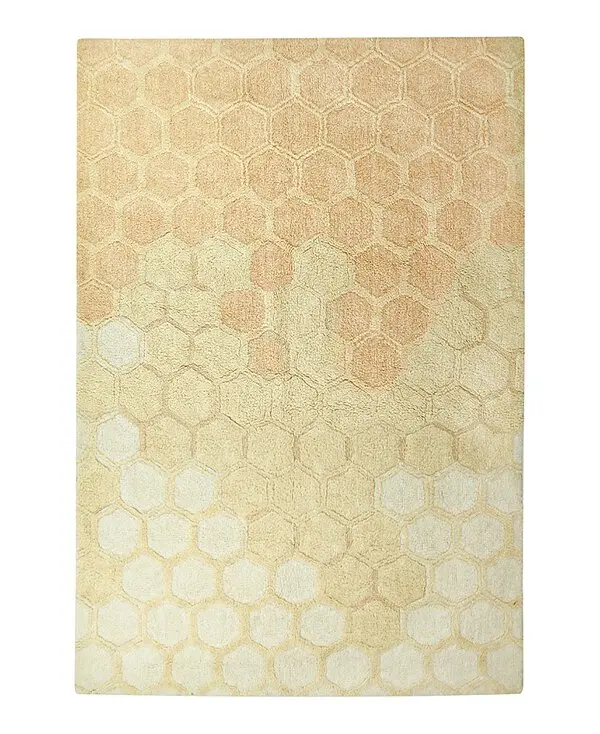 LORENA CANALS Planet B Washable Sweet Honey Area Rug, 4'7 X 6'7 - Golden