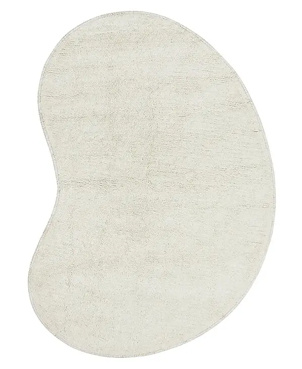 LORENA CANALS Silhouette Woolable Silhouette Novelty Area Rug, 4'11 X 5'11 - Natural