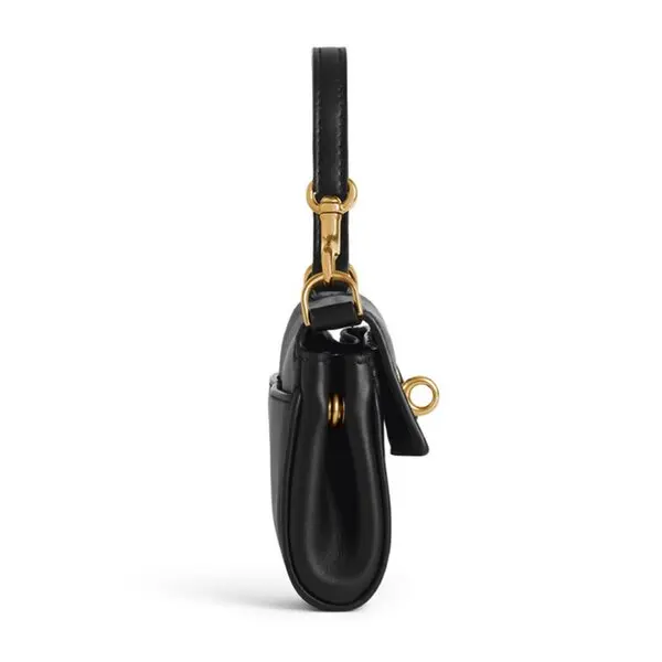Balenciaga Rodeo Micro Bag Charm - Black