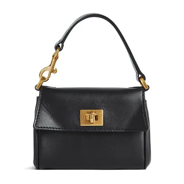 Balenciaga Rodeo Micro Bag Charm - Black
