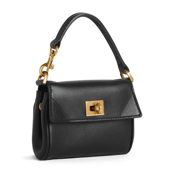 Balenciaga Rodeo Micro Bag Charm - Black